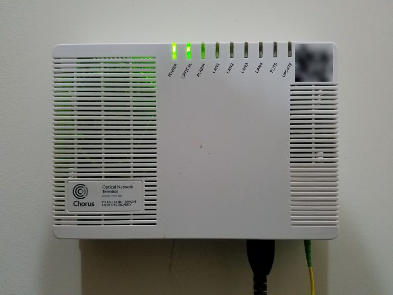 Fibre Broadband ONT Installed – PEAK